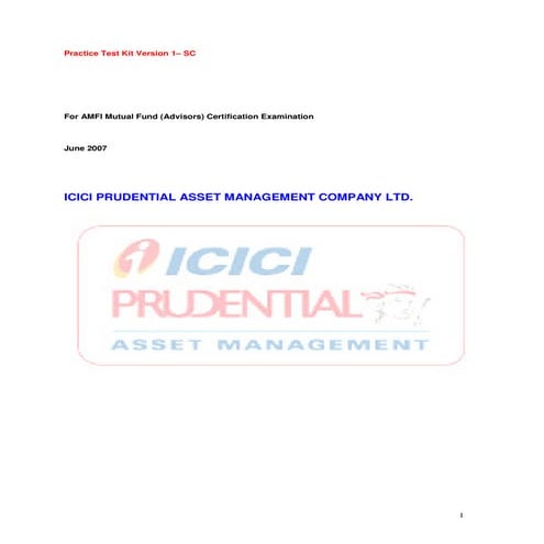 NISM V-A sample 500 questions | DOC