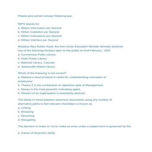 Question net exam | DOCX