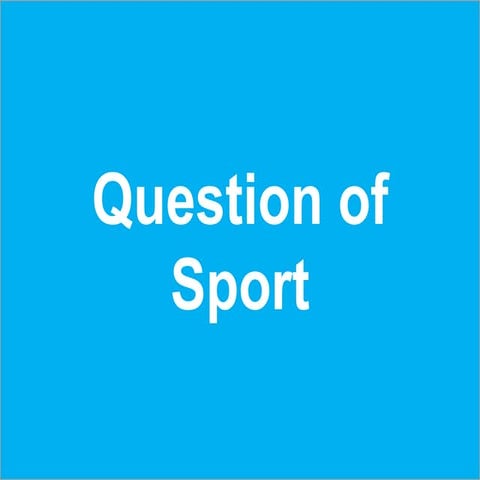 Question of Sport - Sports In Numbers 2014 workshop | PPT