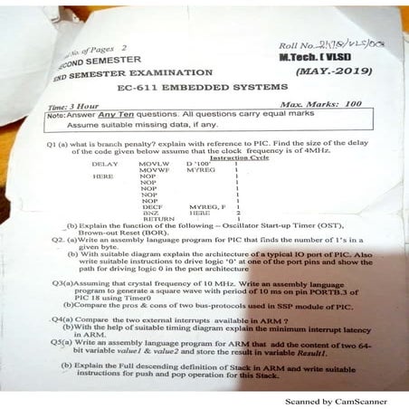 Question paper | PDF