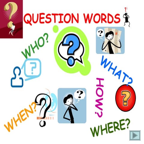 questions-grammar-drills_ QUESTION WORDS 49560.ppt