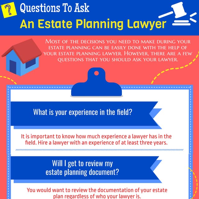 Questions To Ask An Estate Planning Lawyer | PDF