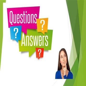 Questions and Answers: I am... Verb To be | PPTX