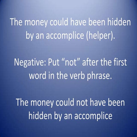 Questions and negatives | PPT