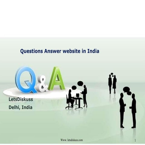 Questions answer website in india | PPT