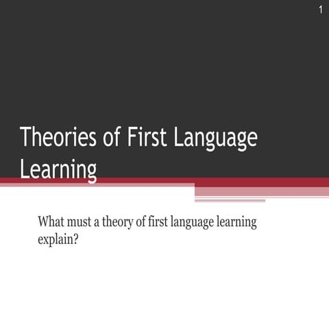 Questions a theory must answer | PPT