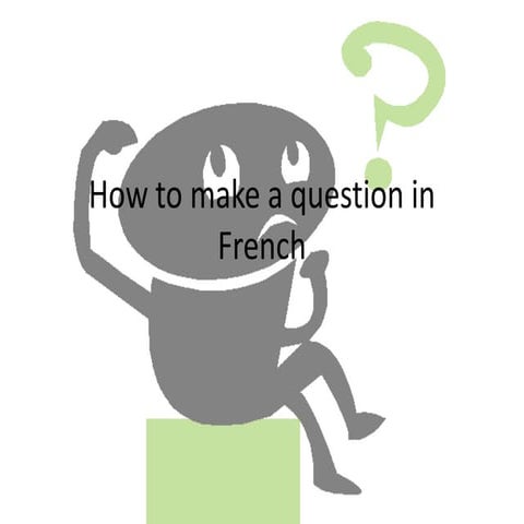 How to Create Questions | PPTX