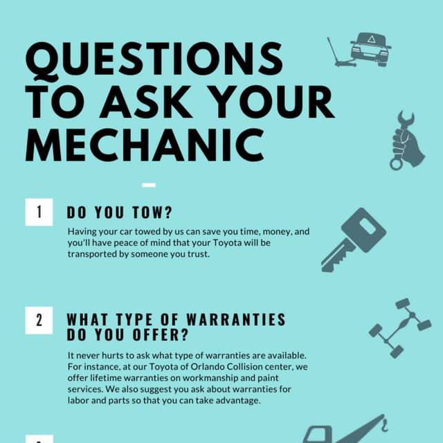 Questions to Ask Your Mechanic | PDF