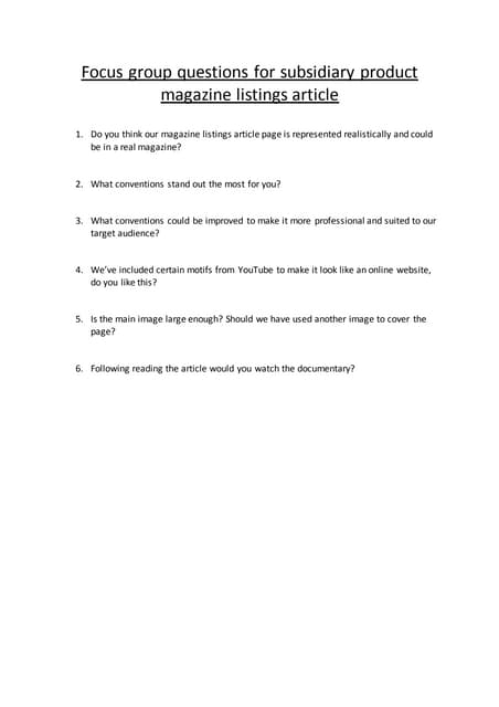 Questionnaire | DOCX