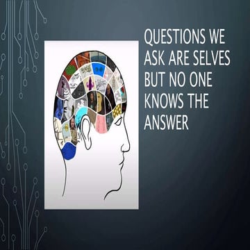 Questions we ask are selves | PPT
