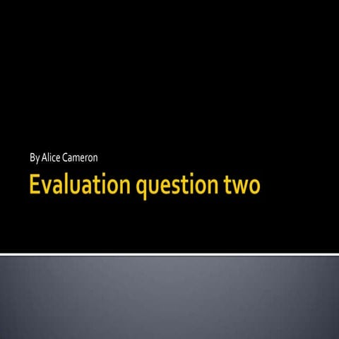 Poster analysis | PPTX