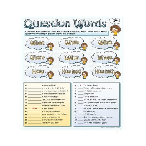 Question words | PDF