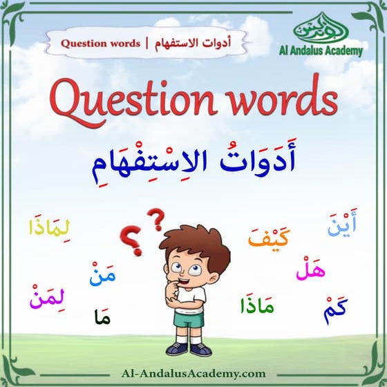 Question words in Arabic | PDF