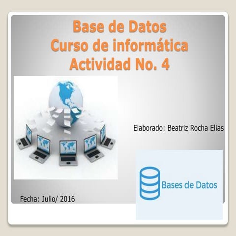 base de datos | PPTX