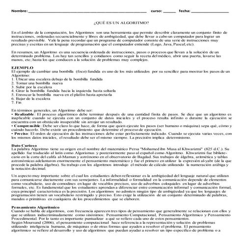 Algoritmo | PPTX