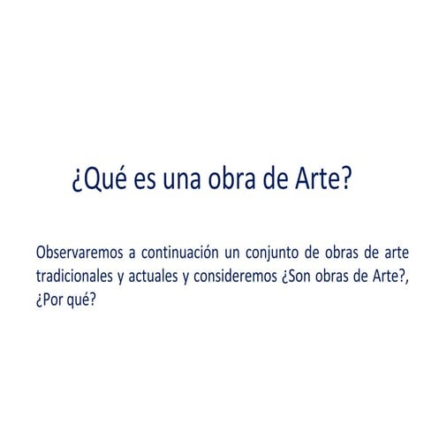 Introduccion al arte | PPTX