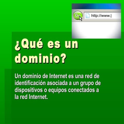 Qué Es Un Dominio | PPT