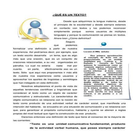Qué es un texto coherencia y cohesión | PDF