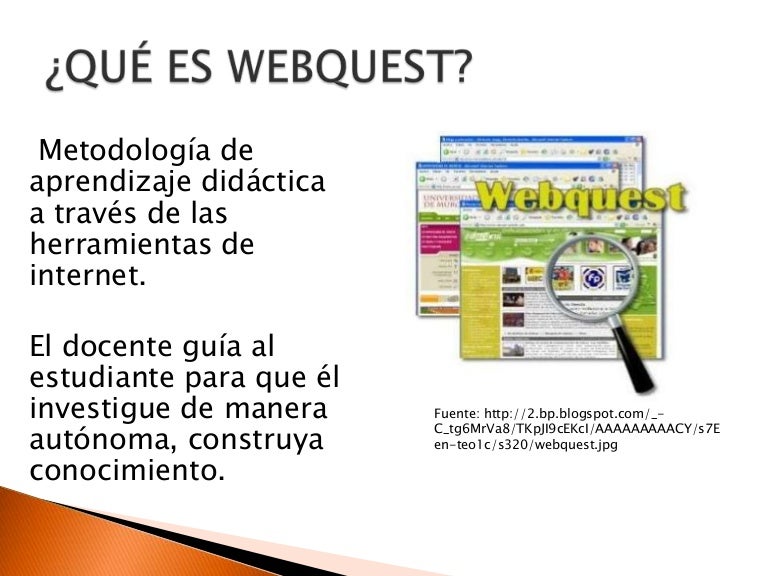 Webquest Que Es