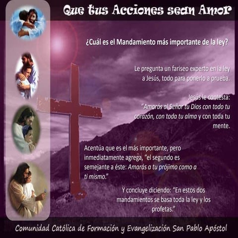 Que tus acciones sean amor | PPSX