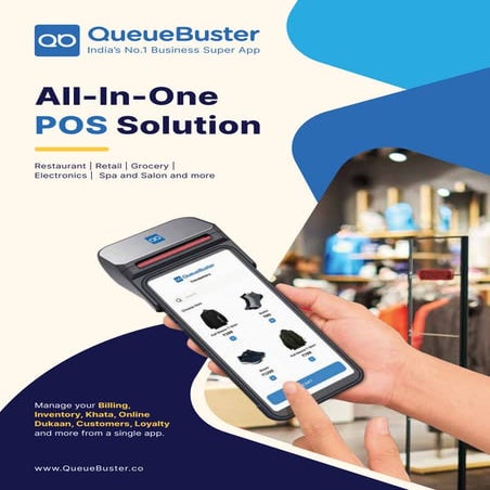 India's No.1 Business Super App - QueueBuster | PDF | Credit Cards | Personal Debt