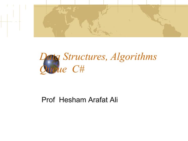 Queue Data Structure Ppt