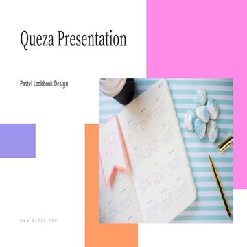 Queza Presentation : Light Color Theme | PPT
