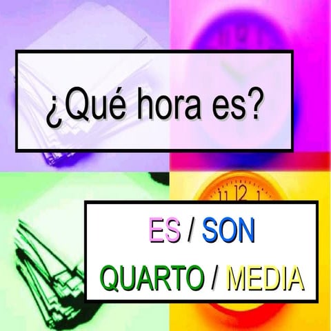 La hora | PPTX