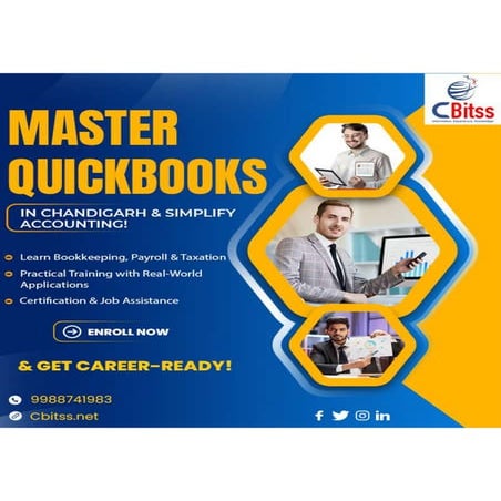 QuickBooks Training in Chandigarh | CBitss Training Institute | PDF