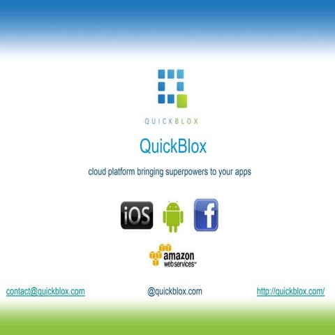 QuickBlox | PPT