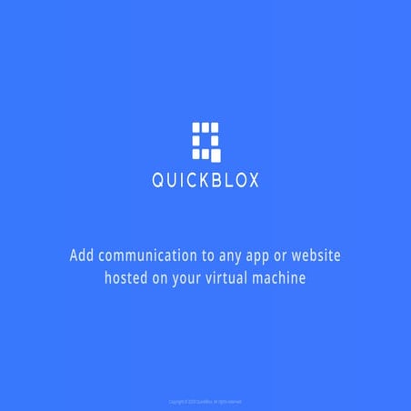 Blue Button 2.0 | PPTX