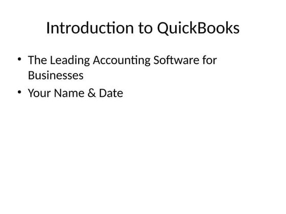 QuickBooks Desktop 2024: A Comprehensive Guide | PDF | Computing ...