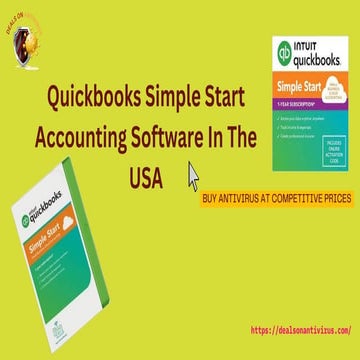 Quickbooks Simple Start Accounting Software In The USA.pdf
