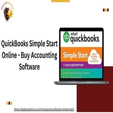 QuickBooks Simple Start Online - Buy Accounting Software.pdf