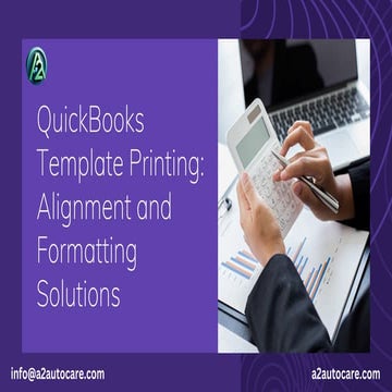 QuickBooks Template Printing Alignment and Formatting Solutions | PDF