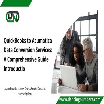 QuickBooks to Acumatica Data Conversion Services A Comprehensive Guide.pptx