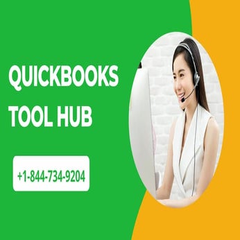 Issues & Errors Fix with QuickBooks Tool Hub | PPT