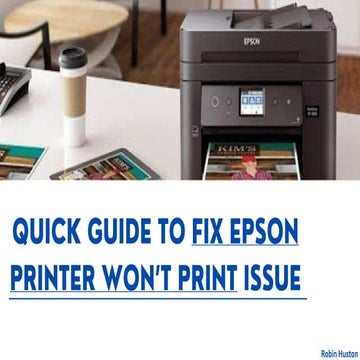 What We Can do When Epson Printer Won’t Print | PPTX | Operating Systems | Computer Software and ...