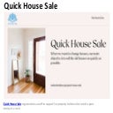 Quick house sale | PPT