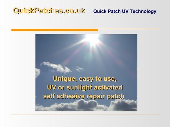 Uv repair patch_quick patch_en_ | PPT