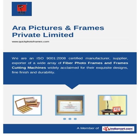 Ara Pictures & Frames Private Limited, Mumbai, Frames Cutting Machines ...