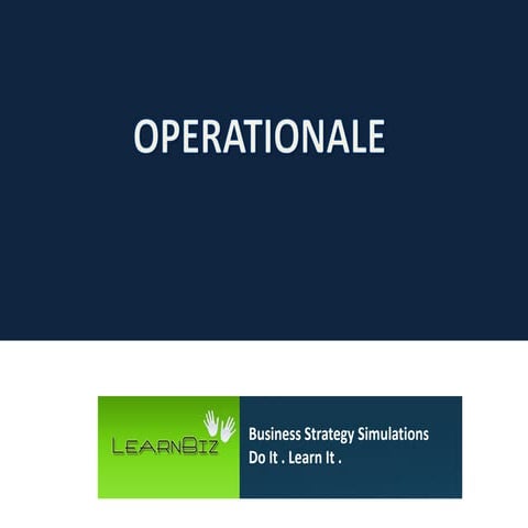 Simulation operationale user manual and guide | PDF