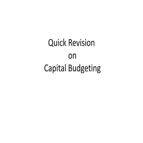 Quick revision | PPT