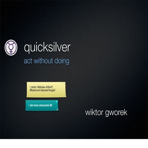Quicksilver | PPT