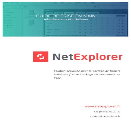 Quick start guide NetExplorer 6.4 | PDF | Operating Systems | Computer ...