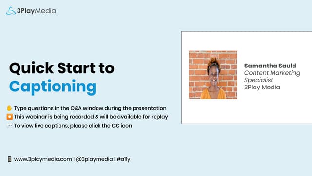 Closed Captions to Widen Your Audience | PDF