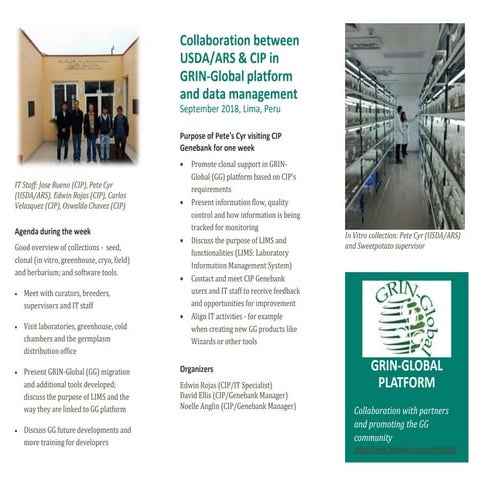 GRIN-Global and LIMS | PDF | Databases | Computer Software and Applications