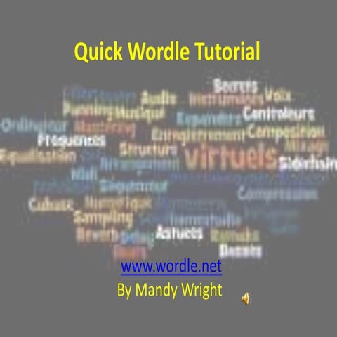 Quick Wordle Tutorial | PPTX