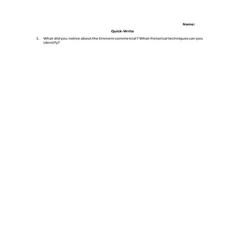 Quick write lesson4 | DOCX