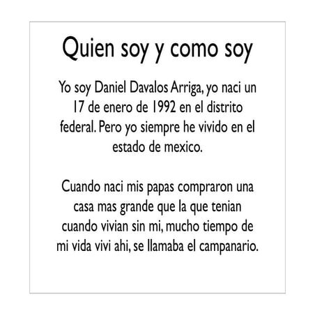 Quien Soy Yo 2 | PPT